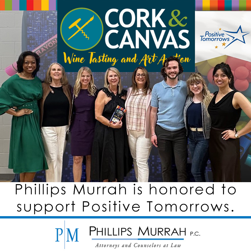 Phillips Murrah supports Positive Tomorrows at 2024 Cork & Canvas event ...