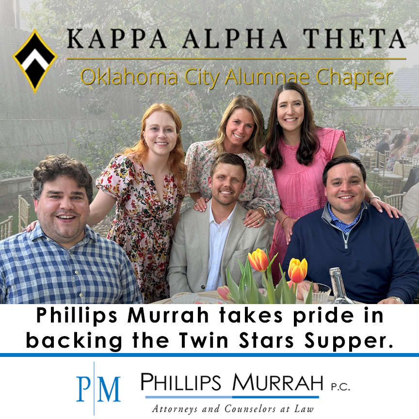 Phillips Murrah Backs Twin Stars Supper | Phillips Murrah P.C.