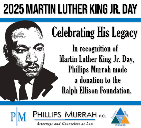 Honoring Dr. Martin Luther King Jr.: Phillips Murrah Donates to the ...