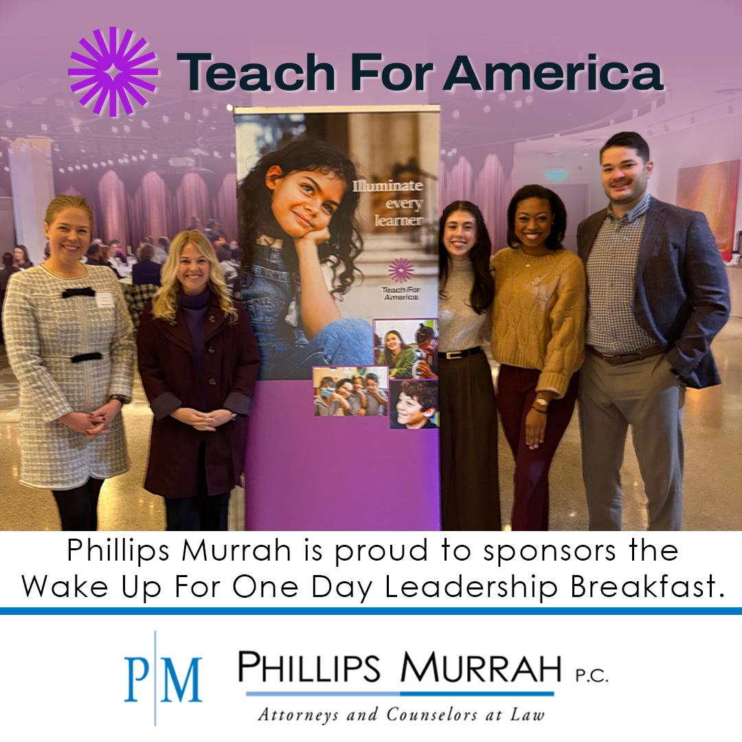 Phillips Murrah Sponsors Wake Up For One Day Leadership Breakfast