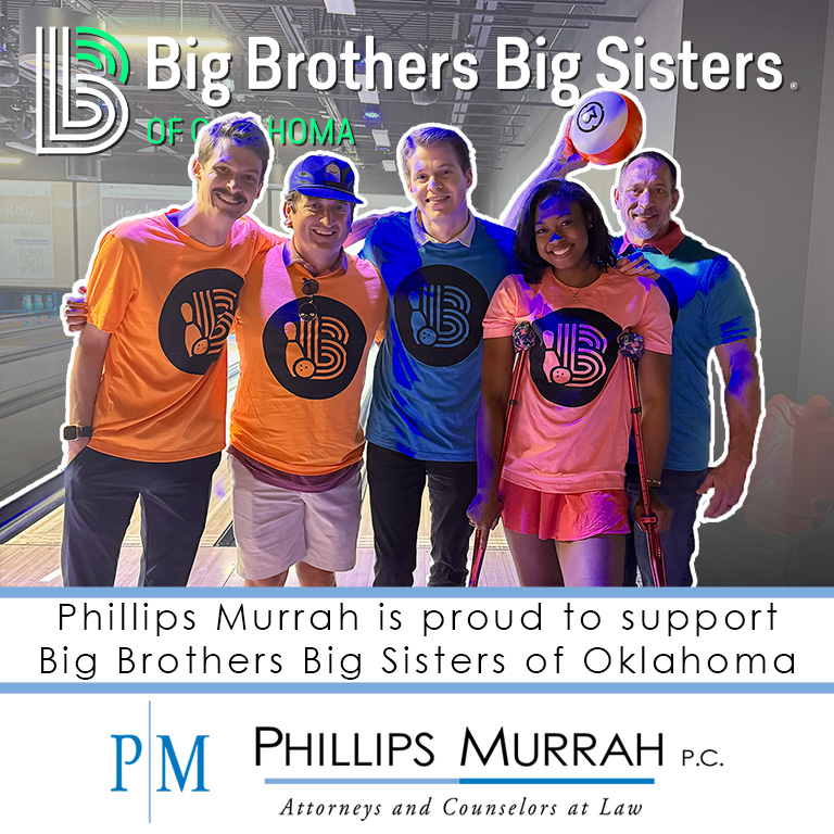 Phillips Murrah sponsors 2025 Big Brothers Big Sisters Bowling for Kids ...
